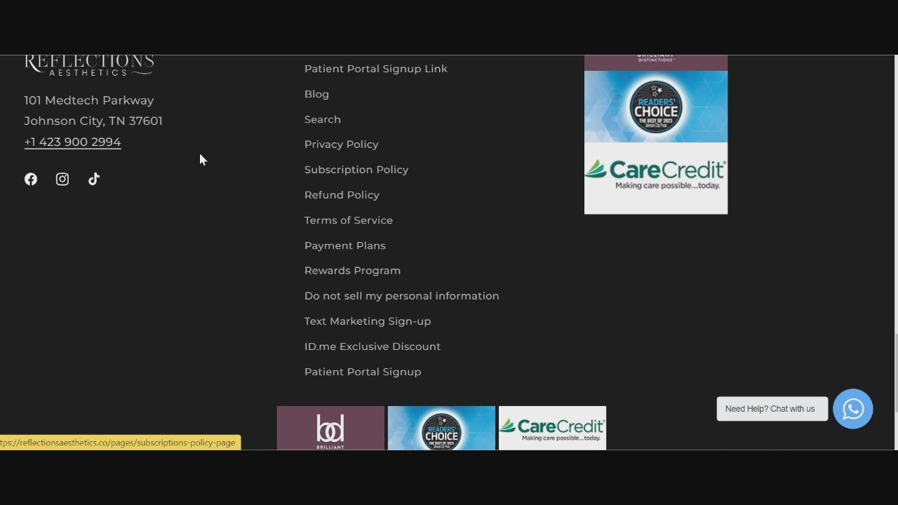 Educational Videos – Reflections Aesthetics & IV Bar